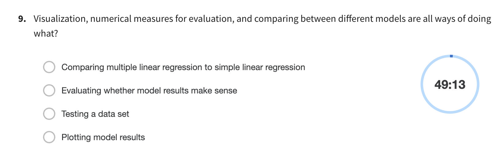 Solved Visualization, numerical measures for evaluation, and | Chegg.com