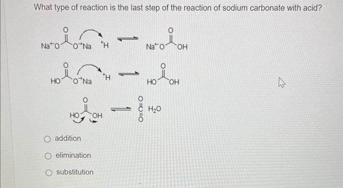 Solved What type of reaction is the last step of the | Chegg.com
