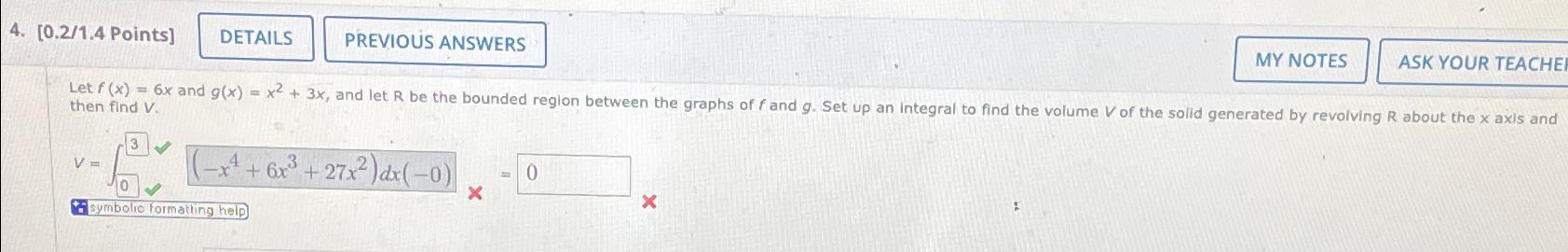 Solved Points]Let f(x)=6x ﻿and g(x)=x2+3x, ﻿and let R ﻿be | Chegg.com