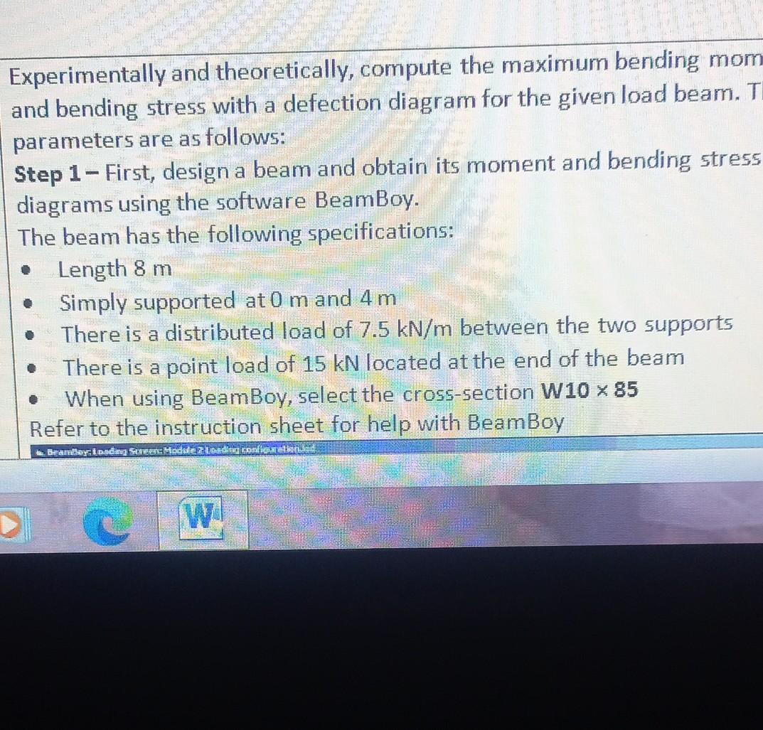 Experimentally and theoretically, compute the maximum | Chegg.com