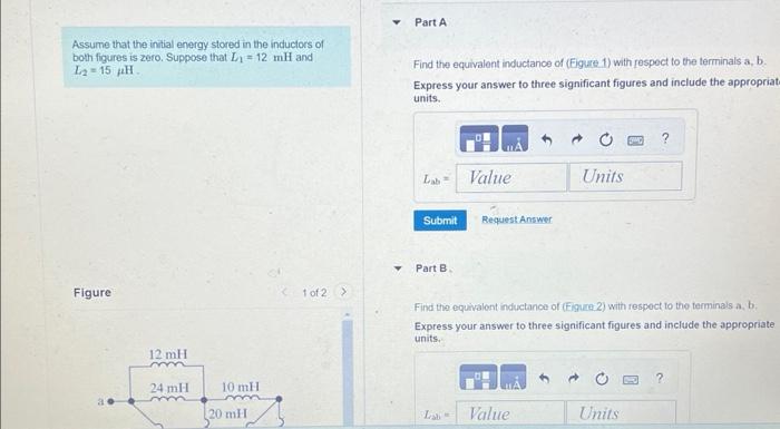 Solved Assume that the initial energy stored in the | Chegg.com
