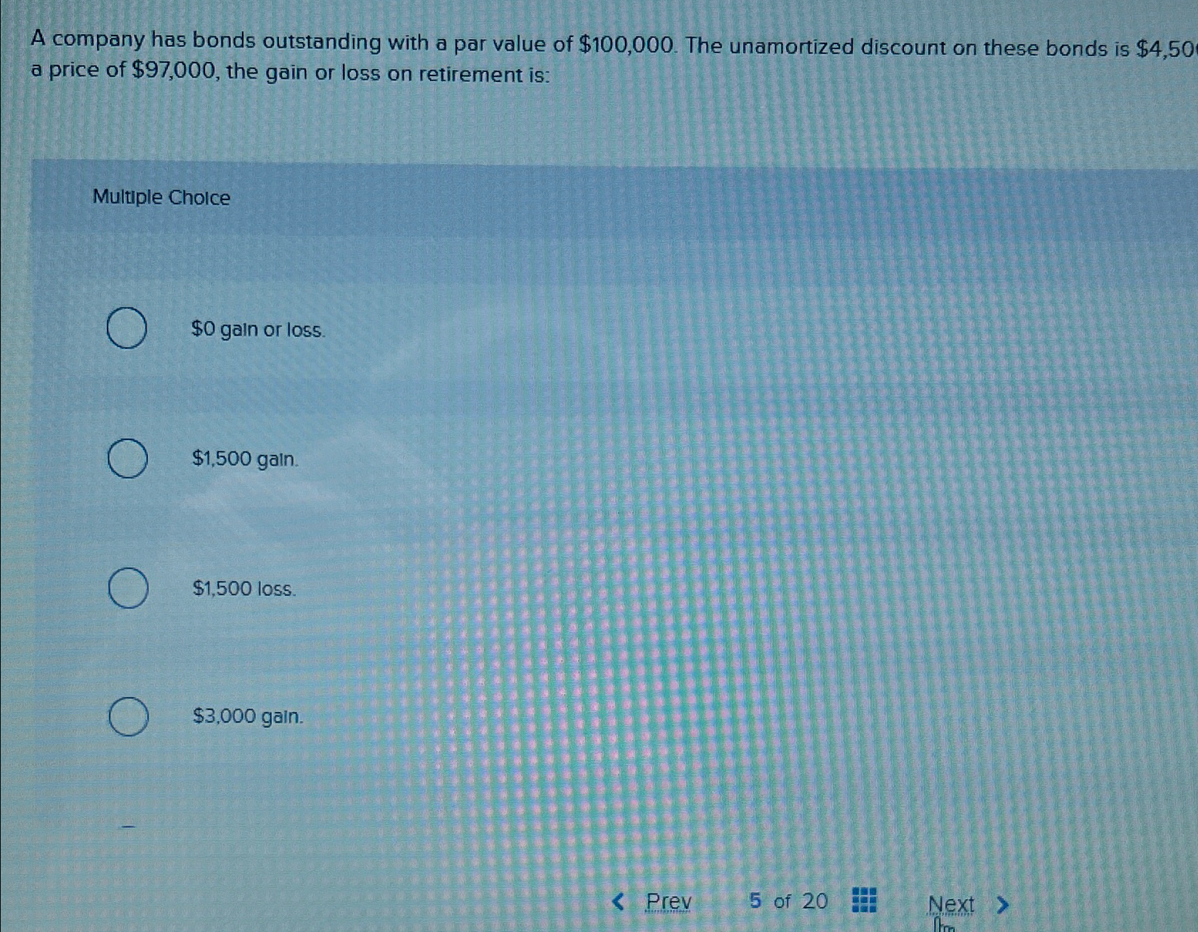 Solved A company has bonds outstanding with a par value of | Chegg.com