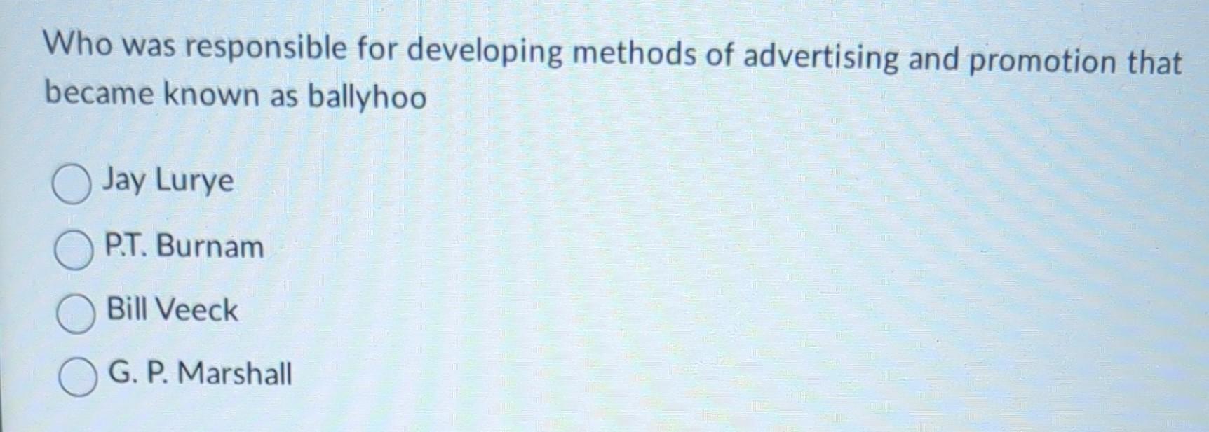 Solved Who was responsible for developing methods of | Chegg.com