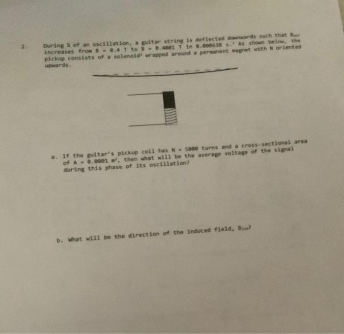 Solved Ouring \& of an oscillation, a guitar string is | Chegg.com