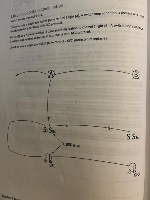 Solved Lab 8−3 Circuits in Combination Wire 3 dircuits in | Chegg.com