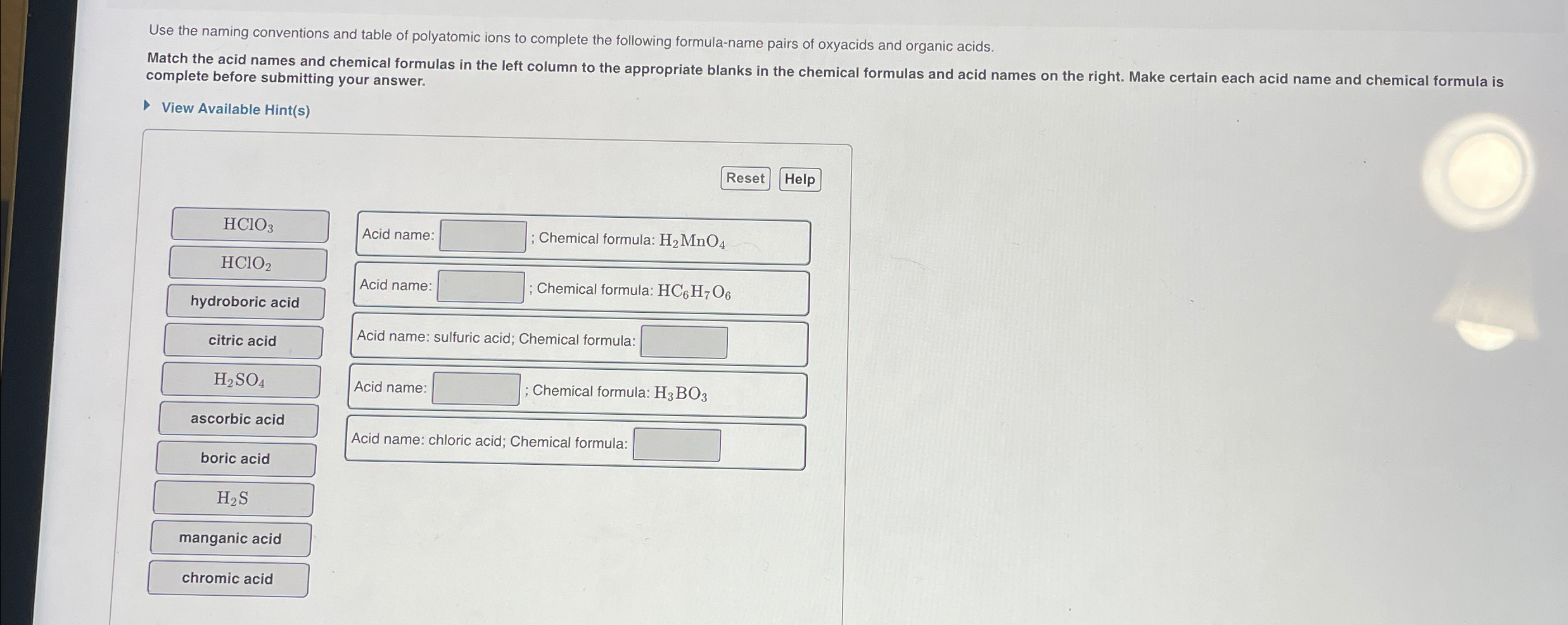 Solved Use the naming conventions and table of polyatomic | Chegg.com