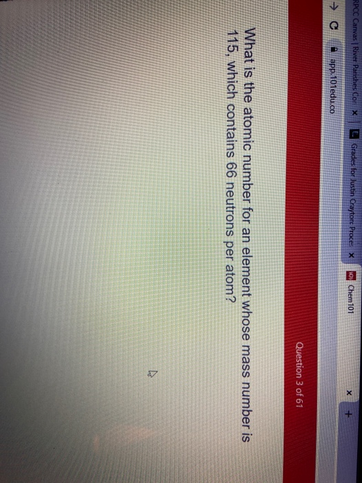 RPCC Canvas River Parishes Con X L. Grades for Justin | Chegg.com