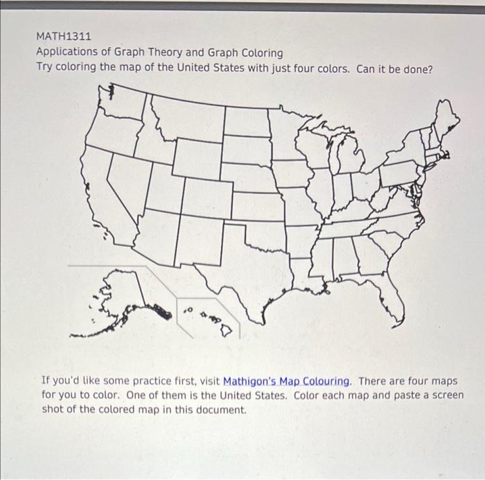 Applications of Graph Theory and Graph Coloring How | Chegg.com