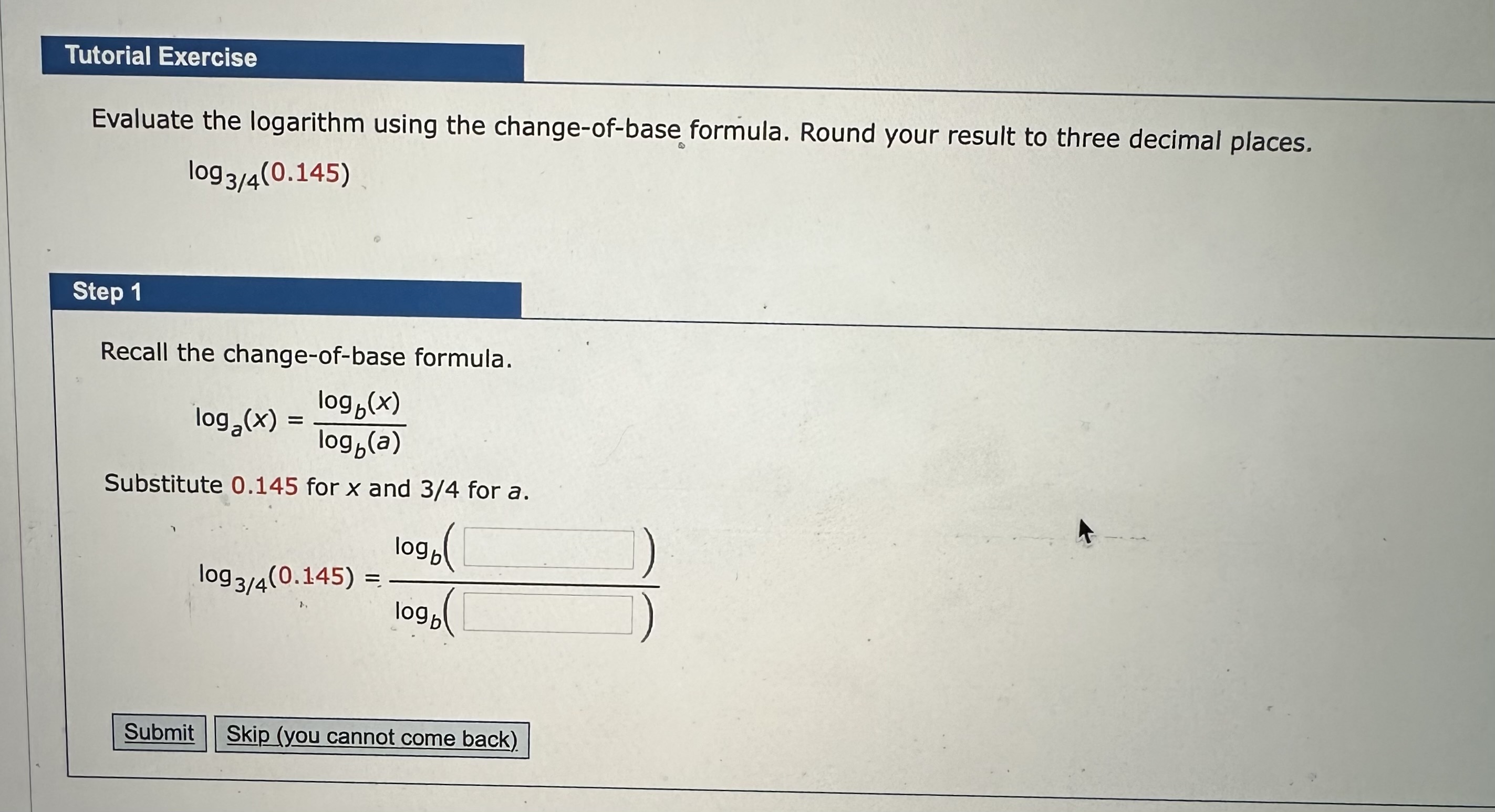 Solved Evaluate the logarithm using the change-of-base | Chegg.com