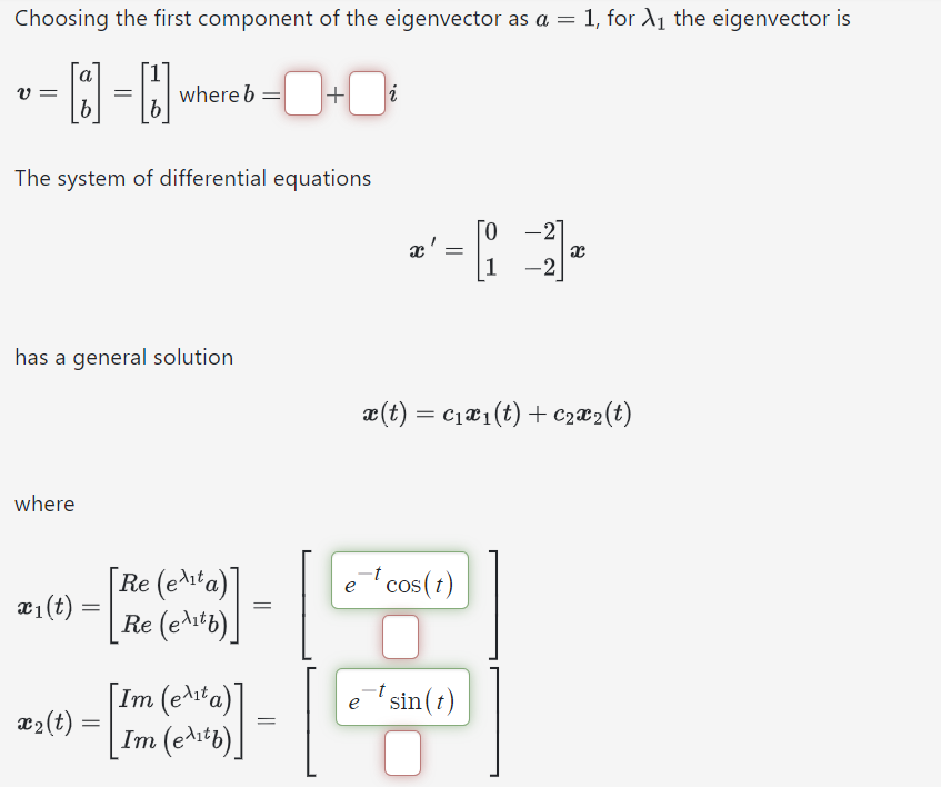 Solved The matrix A=[a11a12a21a22]=[0-21-2] ﻿has | Chegg.com