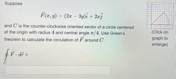 Solved Suppose F(x,y)=(2x−3y)i+2xj and C is the | Chegg.com