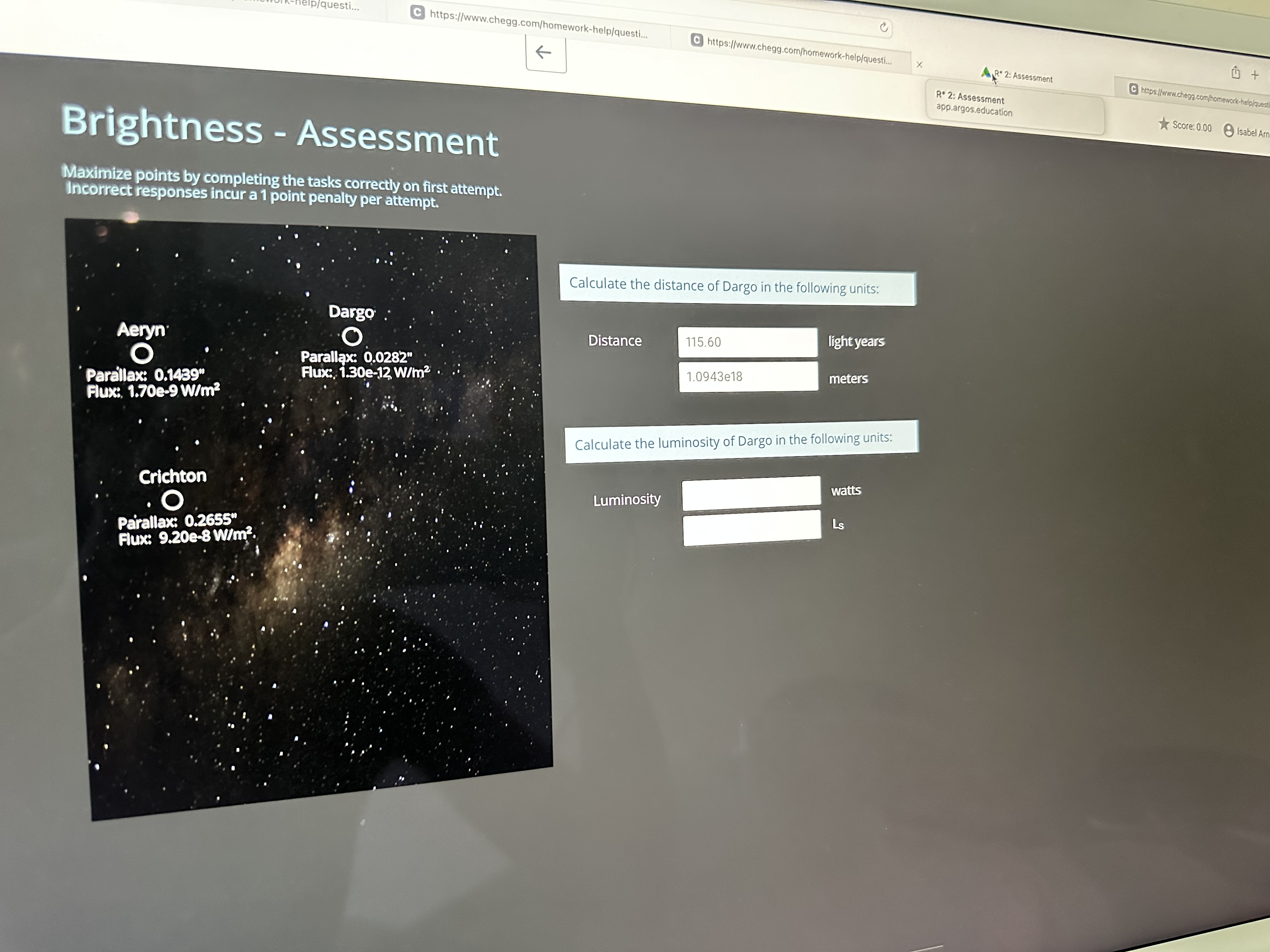Solved Calculate the distance of Dargo in the following | Chegg.com