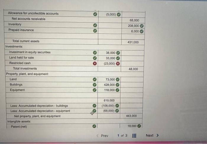 Solved Problem 3-3 (Algo) Balance sheet preparation [LO3-2, | Chegg.com Solved Problem 3-3 (Algo) Balance sheet preparation [LO3-2, | Chegg.com