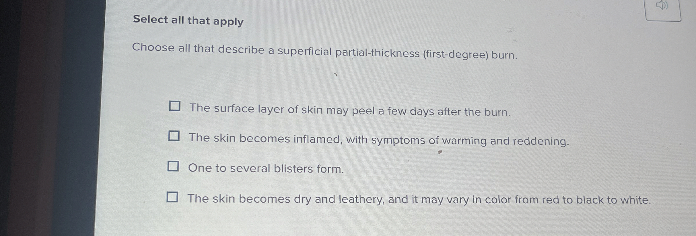 Solved Select all that applyChoose all that describe a | Chegg.com