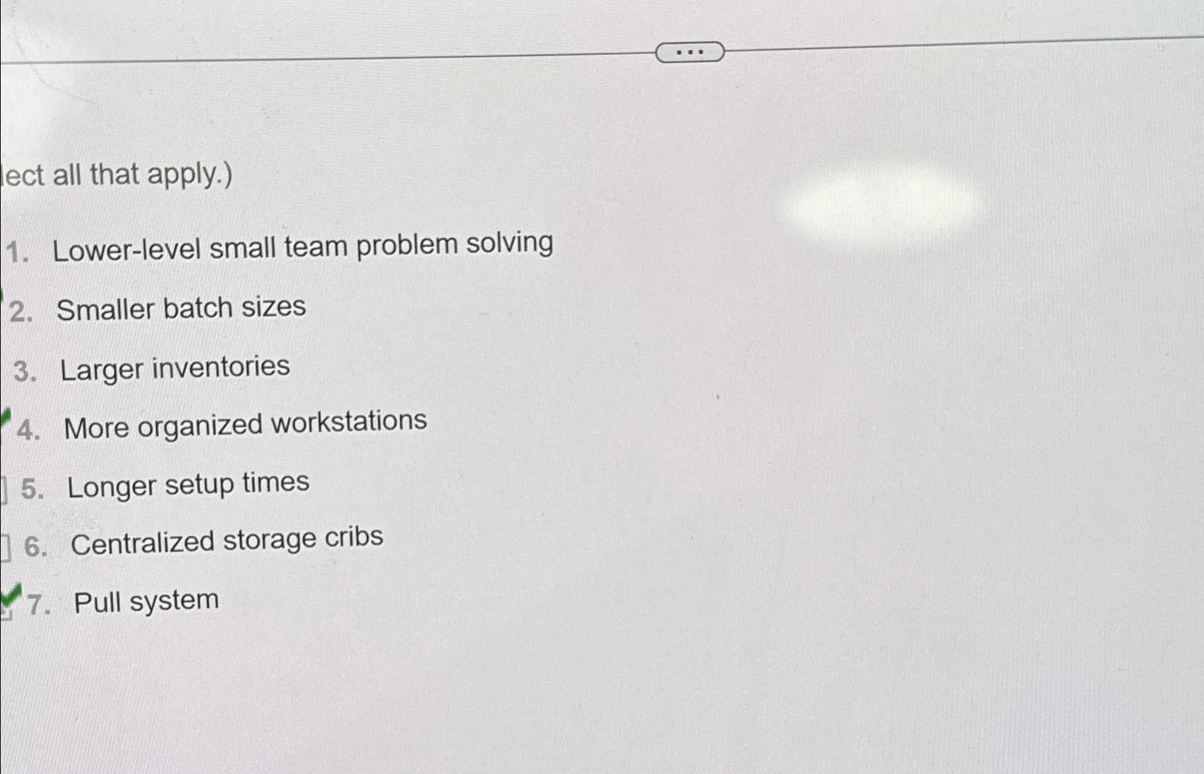 Solved ect all that apply.)Lower-level small team problem | Chegg.com