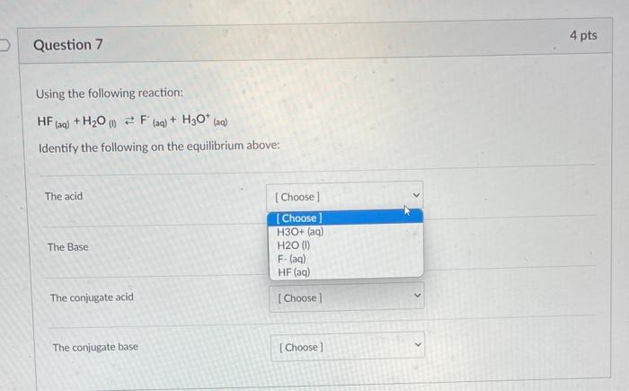 Solved Using the following reaction: | Chegg.com