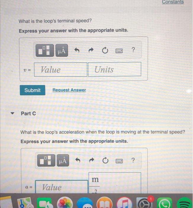 Solved Problem 29.44 A very long, rectangular loop of wire | Chegg.com