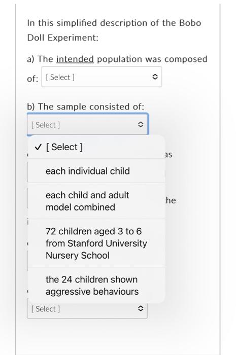 Solved In a famous social psychology experiment conducted in | Chegg.com