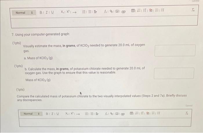 For the questions below, include units if applicable. | Chegg.com