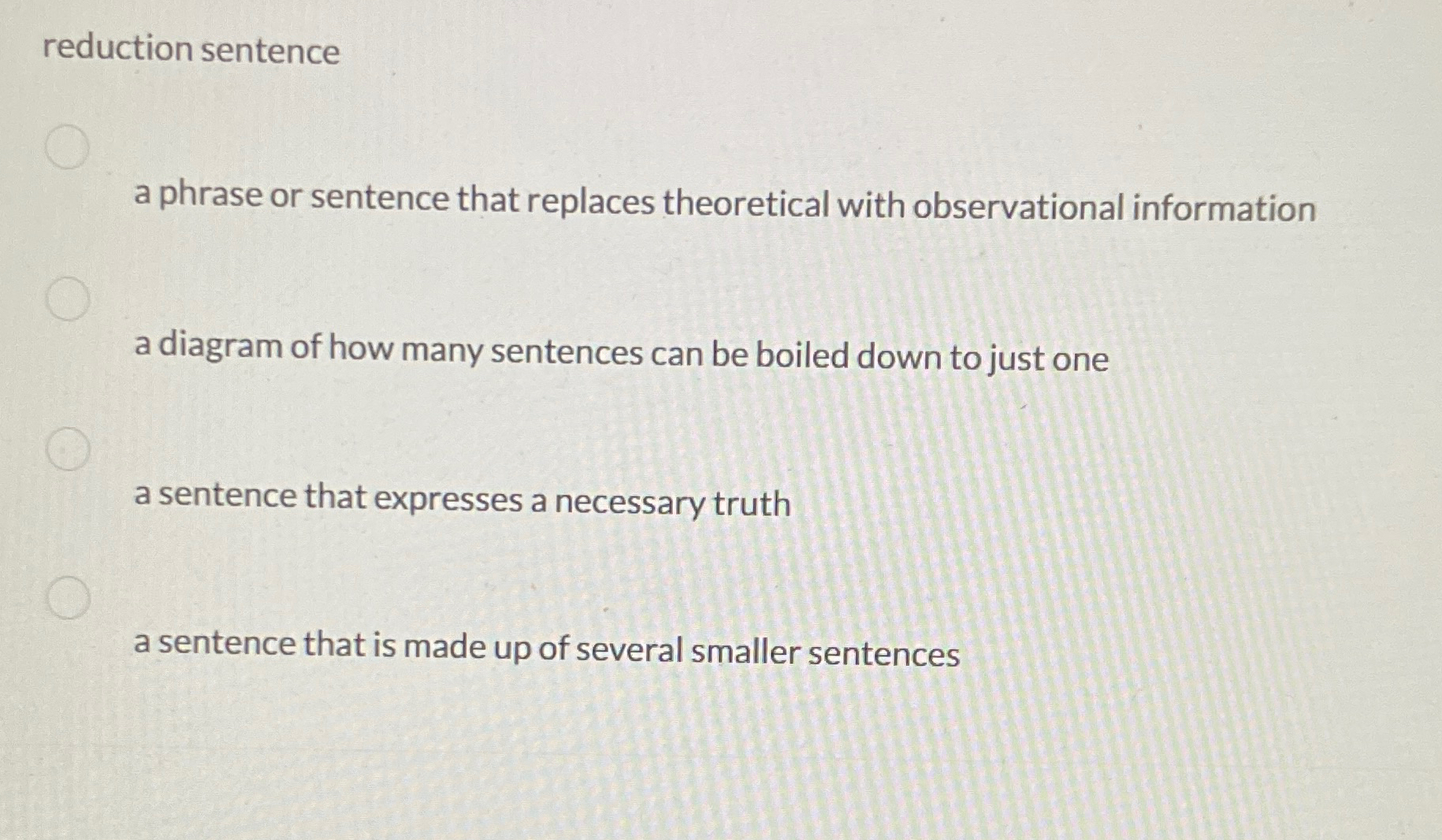 Solved reduction sentencea phrase or sentence that replaces | Chegg.com