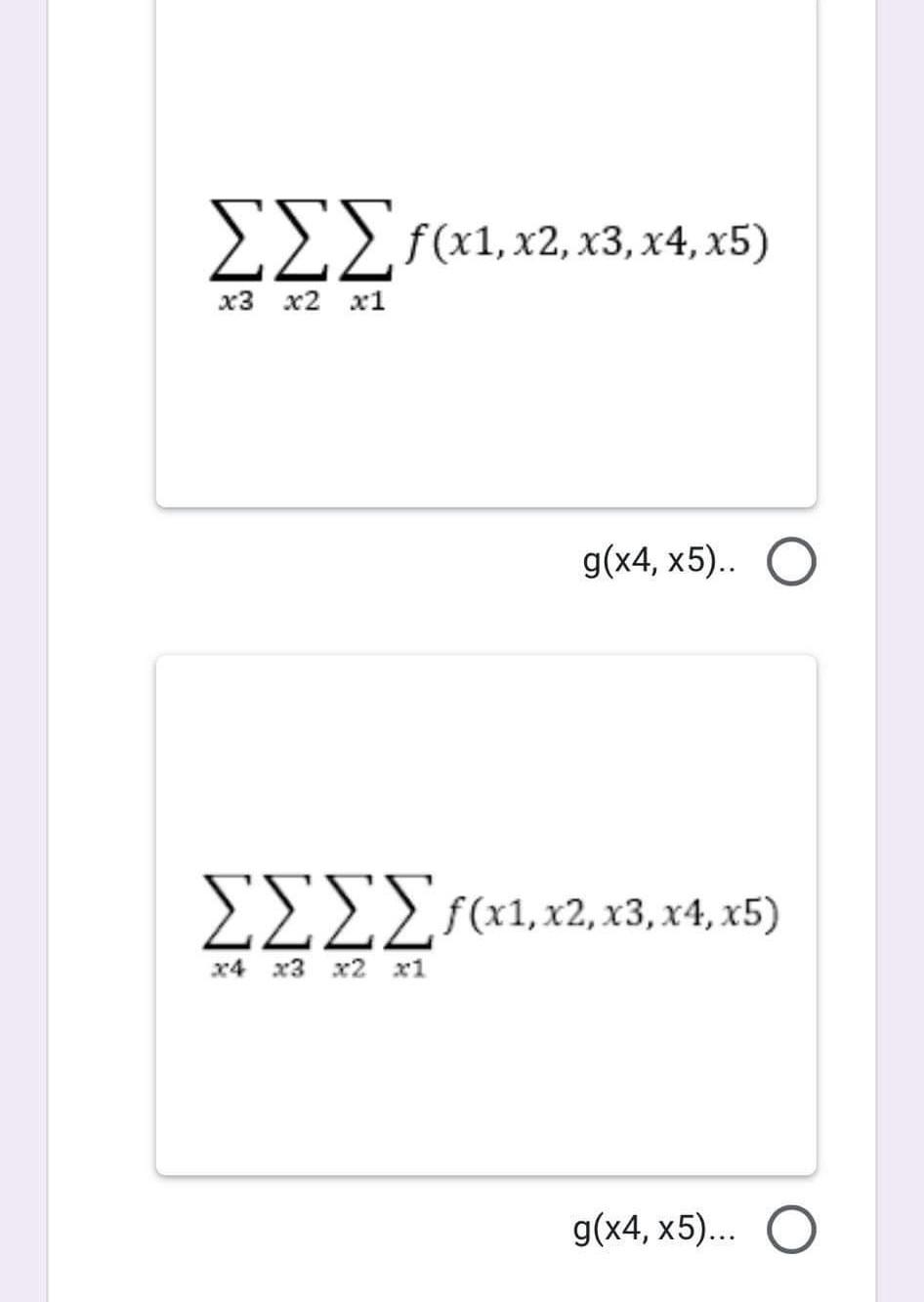 Solved Find the marginal distribution equation g(x4, x5) of | Chegg.com