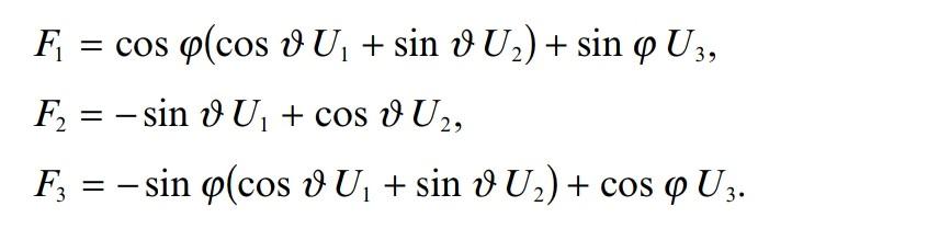 Solved Consider the spherical frame field F1,F2 and F3 | Chegg.com
