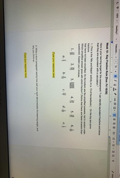 Solved 100% Heading 2 Trebuchet 13 + B IVA GD #1 . . * Week | Chegg.com