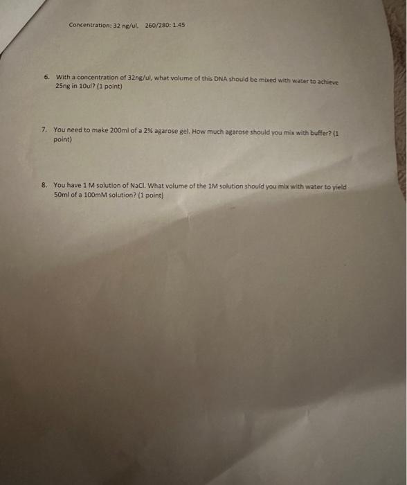 Solved Worksheet 3 Due Date: Instructions:Answer each of the | Chegg.com