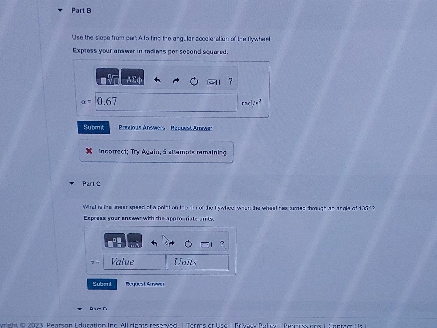 You are analyzing the motion of a large flywheel that | Chegg.com