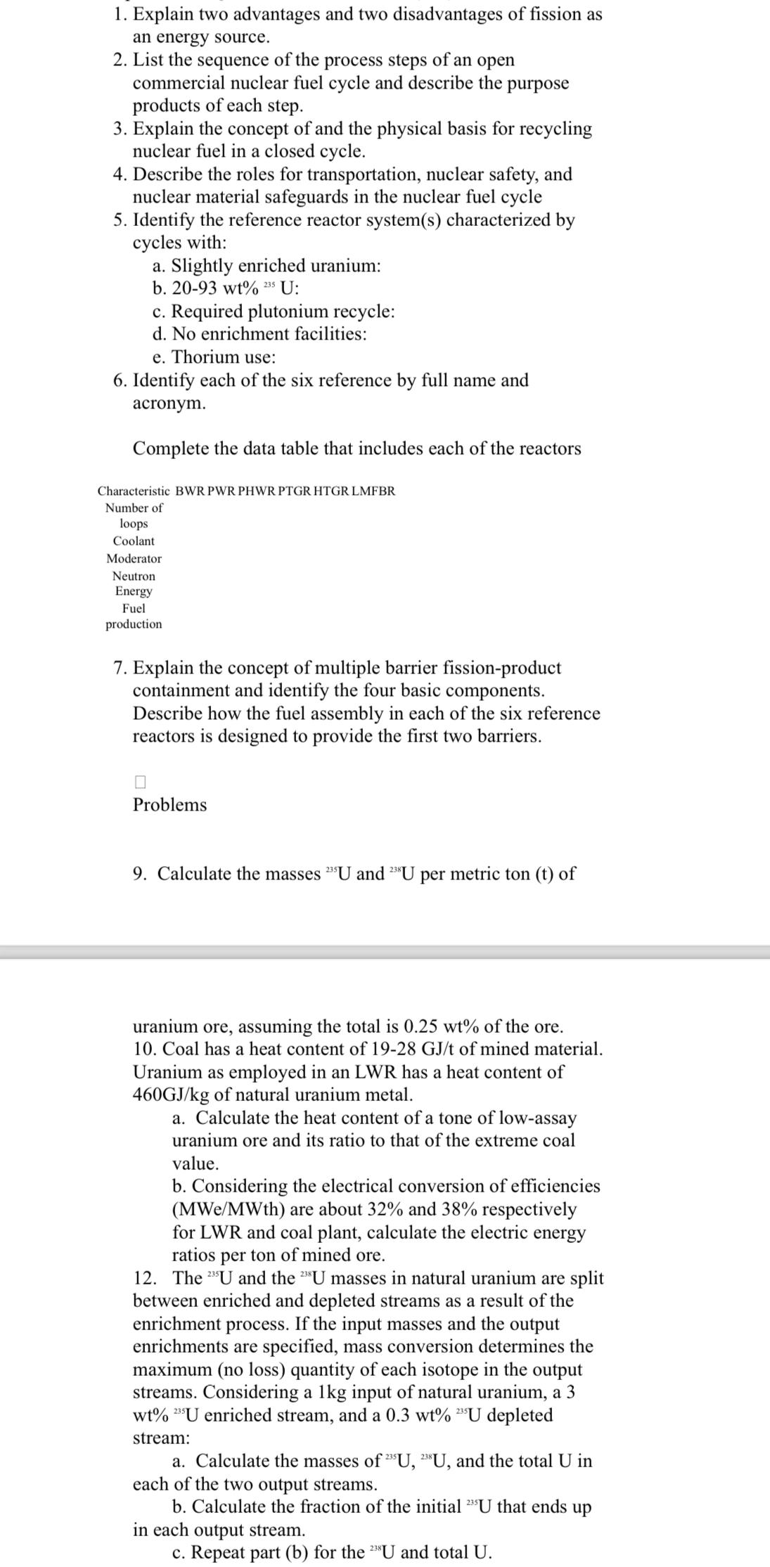 Solved Explain two advantages and two disadvantages of | Chegg.com