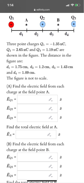 Solved 1:14 edfinity.com Q3 B * + d d2 dz d4 Three point | Chegg.com