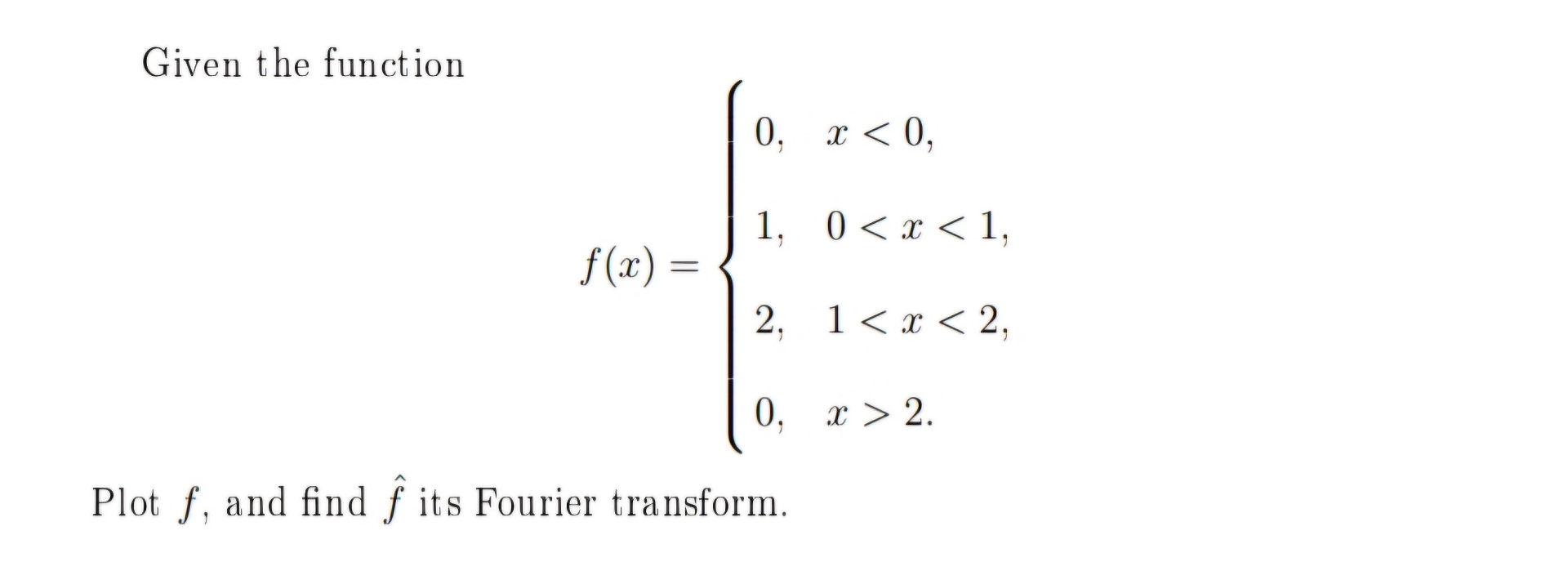 Given the functionf(x)={0,x