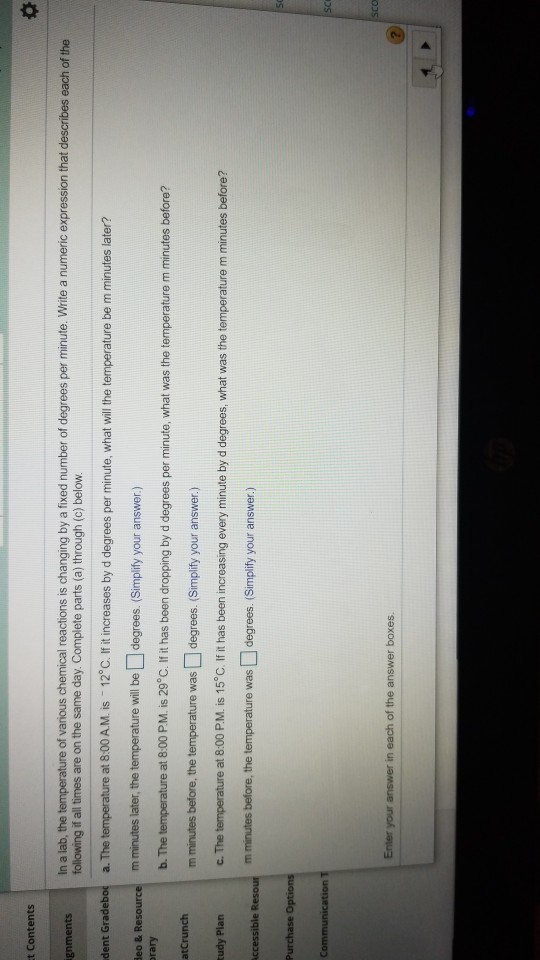 Solved t Contents deo & Resource orary ignments In a lab, | Chegg.com