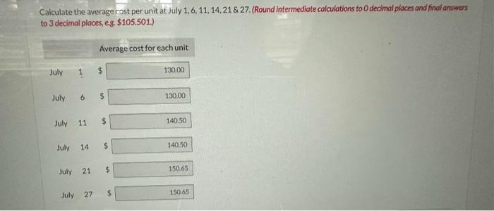 Solved Cullumber Co. began operations on July 1. It uses a | Chegg.com