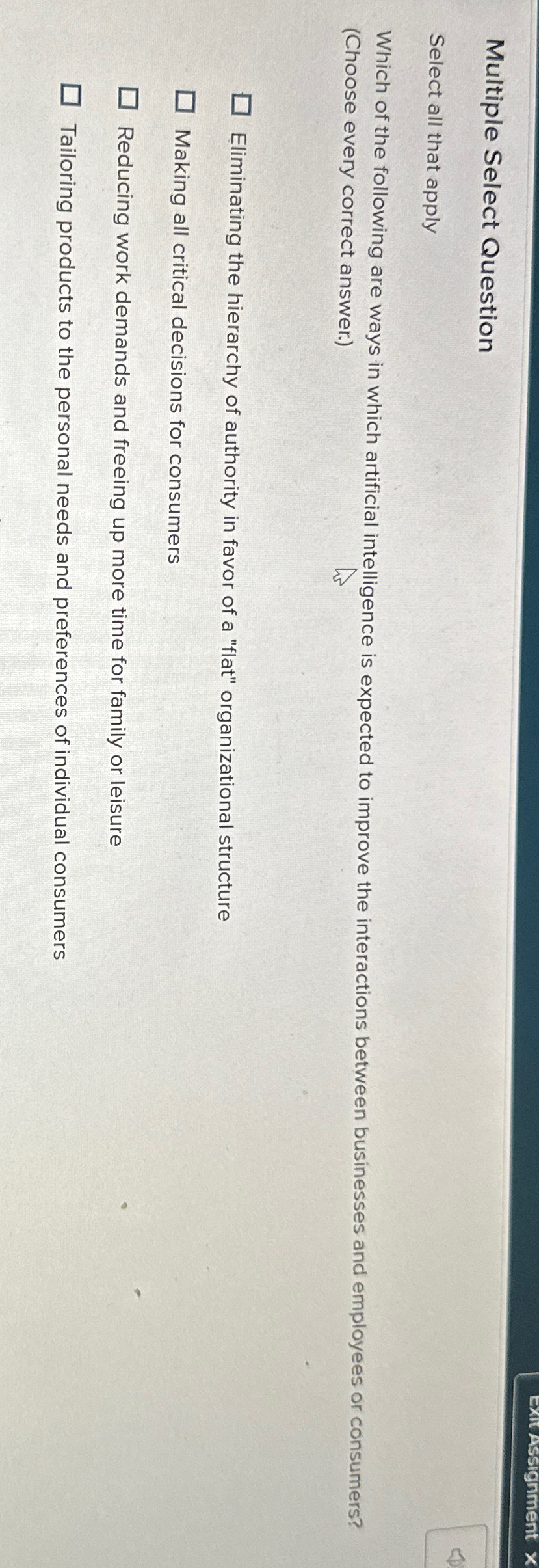 Solved Multiple Select QuestionSelect all that applyWhich of | Chegg.com