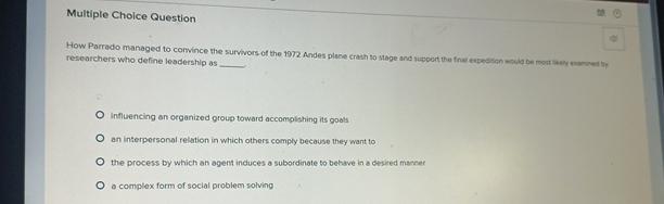 Solved Multiple Choice Question researchers who define | Chegg.com