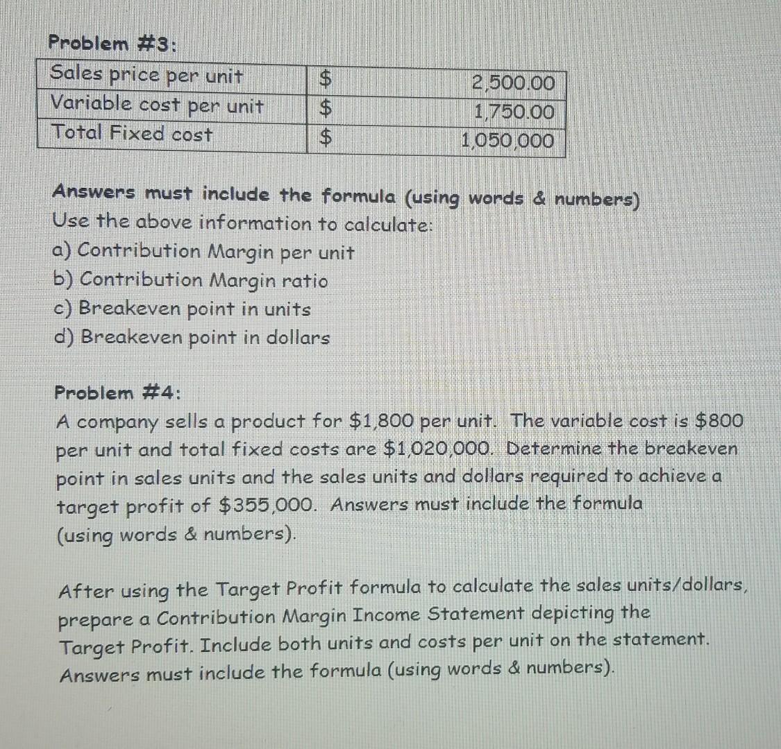 Solved Chapter 19 Practice Problem #1A Problem #1: Answers | Chegg.com