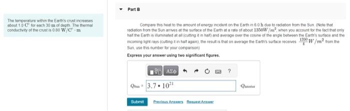 Solved please answer questions B and C for the first | Chegg.com