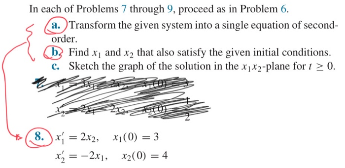 Solved In each of Problems 7 through 9, proceed as in | Chegg.com