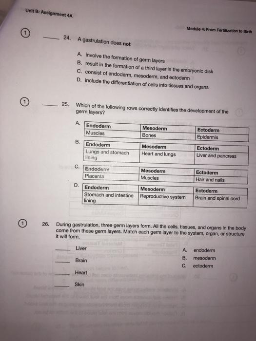Solved Unit B: Assignment 4A Module From Ferization to Total | Chegg.com
