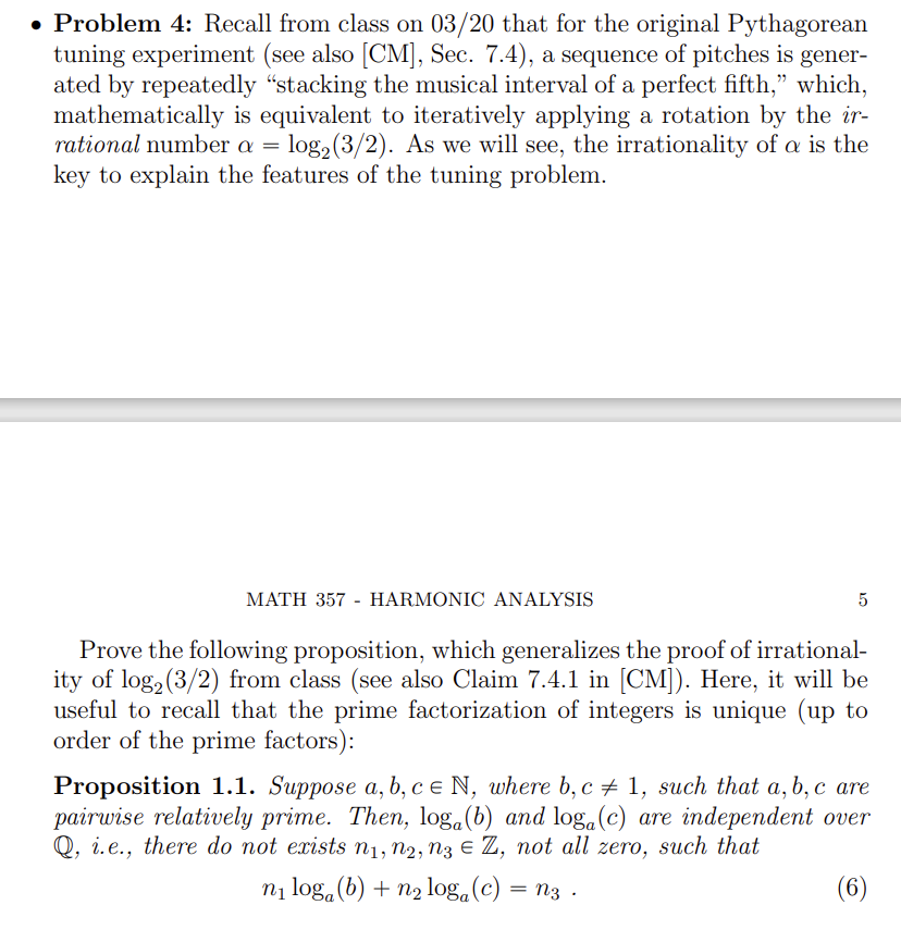 Solved Harmonic Analysis. Please solve it in details.Problem | Chegg.com