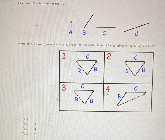 Solved - vectors are drawn "tip to tail". a Resultant b | Chegg.com