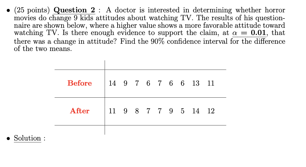 Solved (25 points) Question 2 : A doctor is interested in | Chegg.com Solved (25 points) Question 2 : A doctor is interested in | Chegg.com