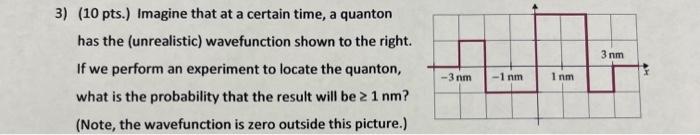 Solved 3) (10 pts.) Imagine that at a certain time, a | Chegg.com