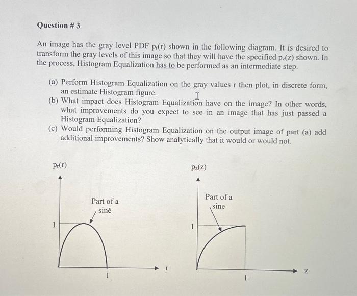 Solved Question \# 1 Consider the image segment shown below: | Chegg.com