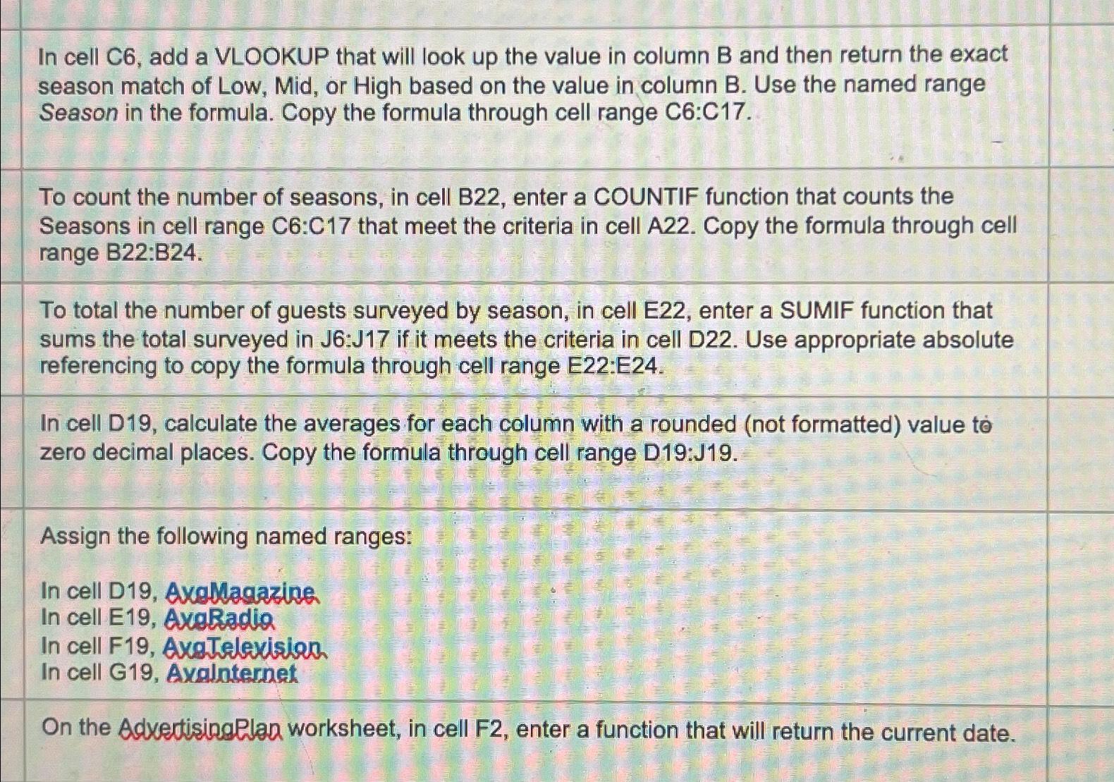 Solved In cell C6, ﻿add a VLOOKUP that will look up the | Chegg.com