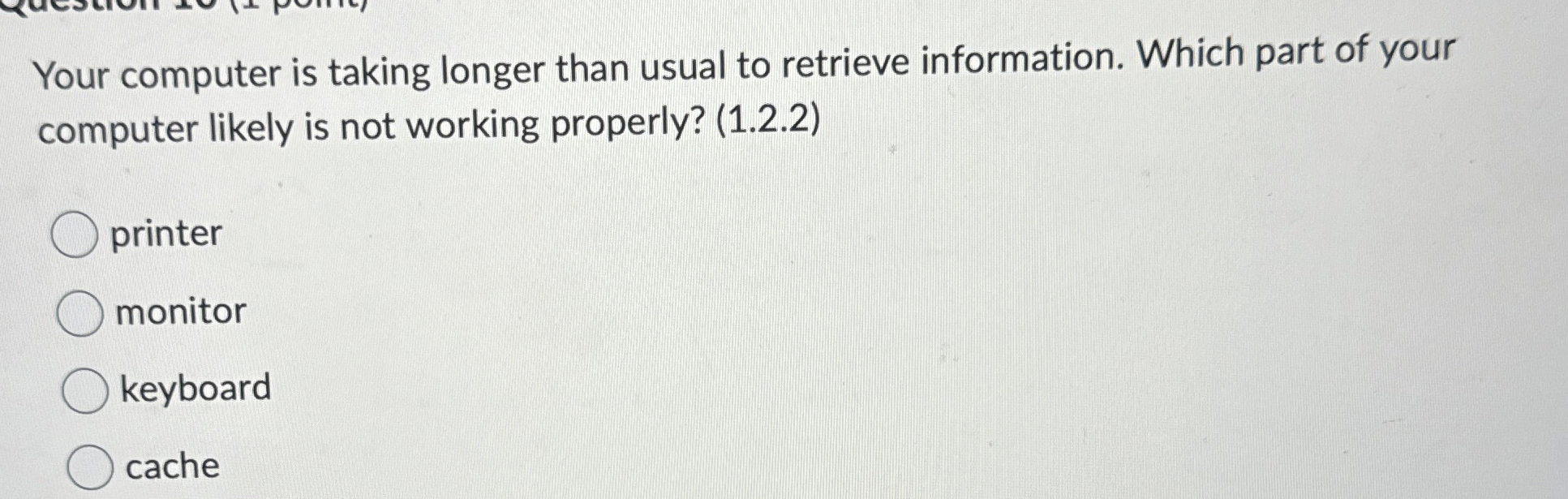 Solved Your computer is taking longer than usual to retrieve | Chegg.com