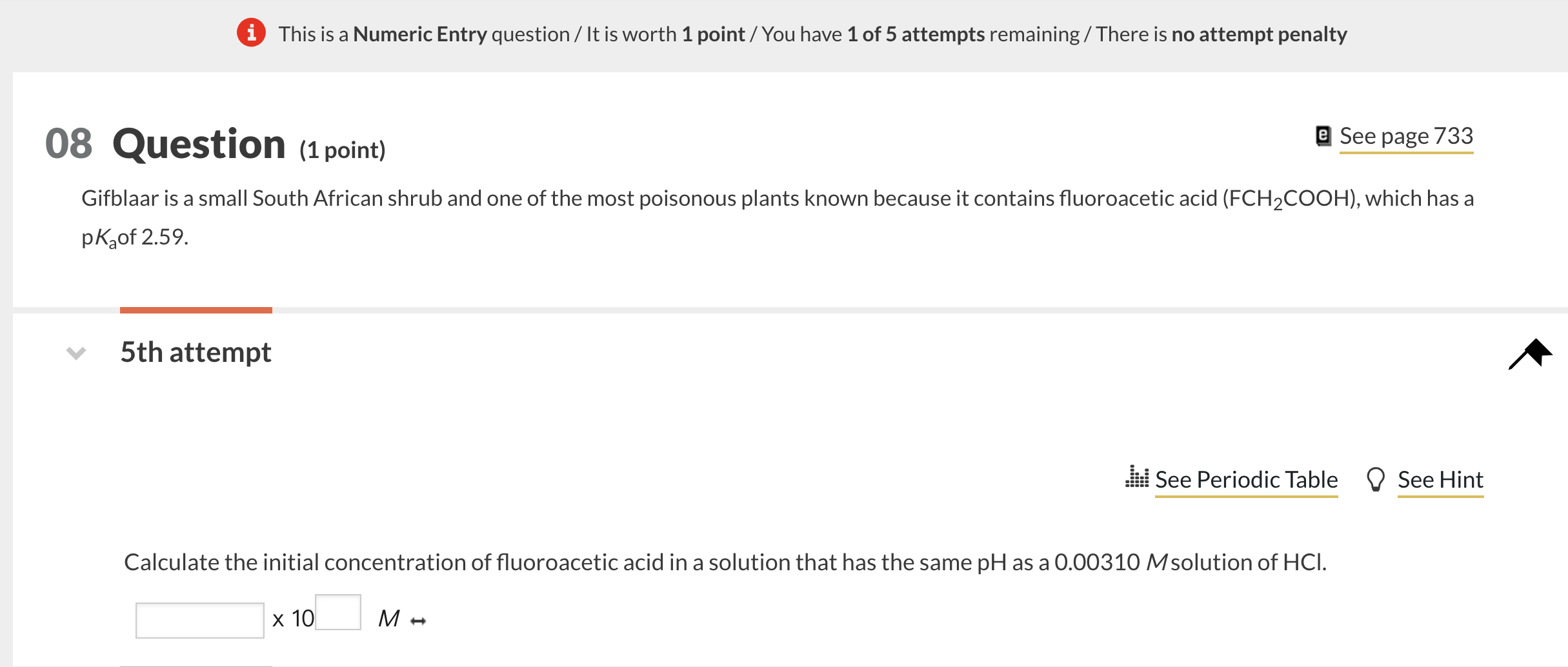 Solved Gifblaar is a small South African shrub and one of | Chegg.com