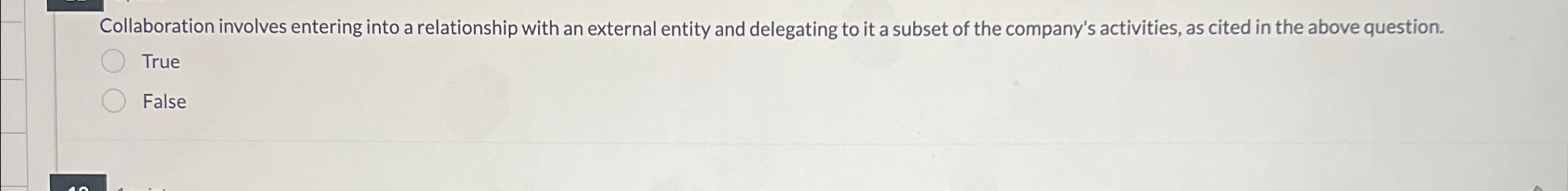 Solved Collaboration involves entering into a relationship | Chegg.com