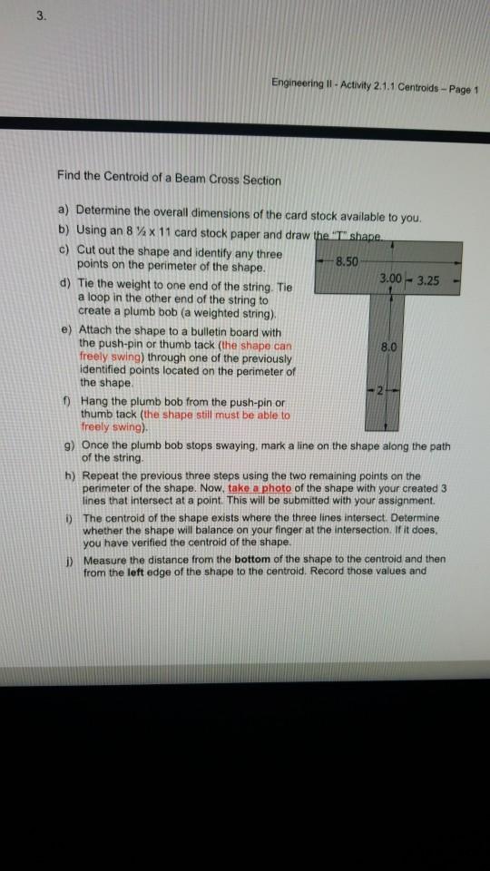 Solved Finding the centroid of a shape like a circle or | Chegg.com